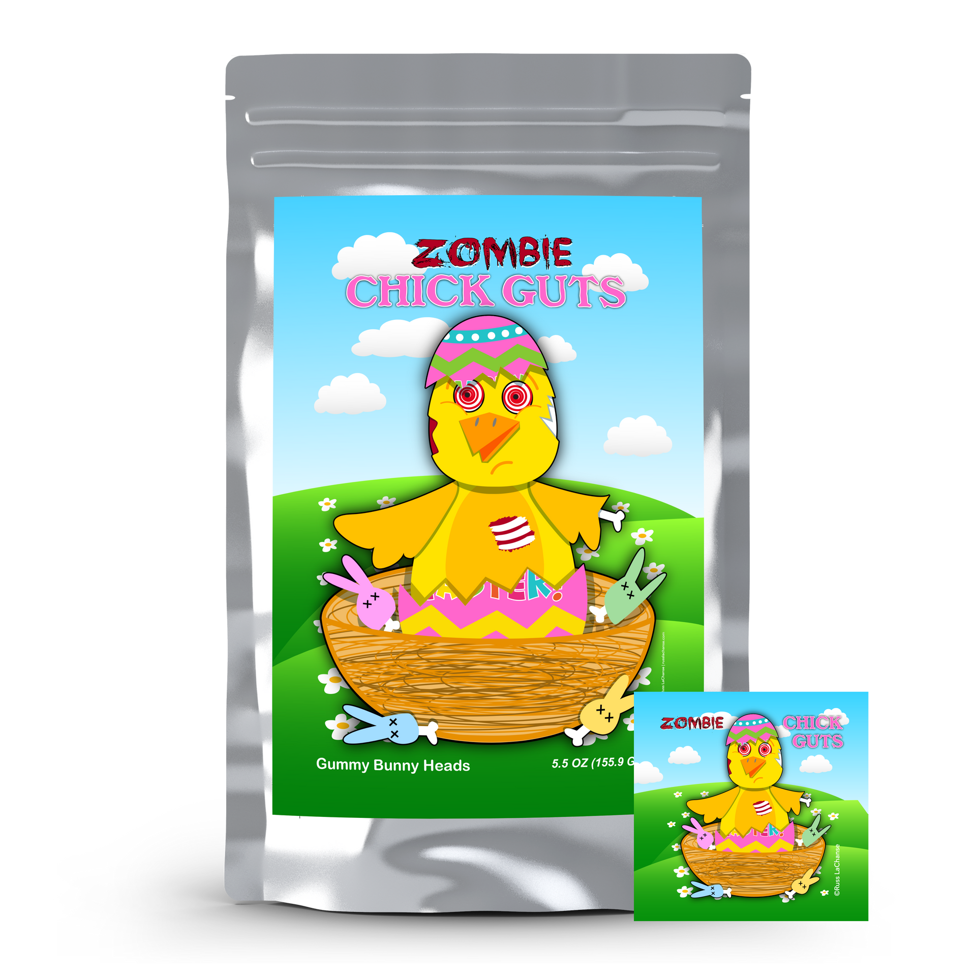 Zombie Chick Guts – JL Candy Design